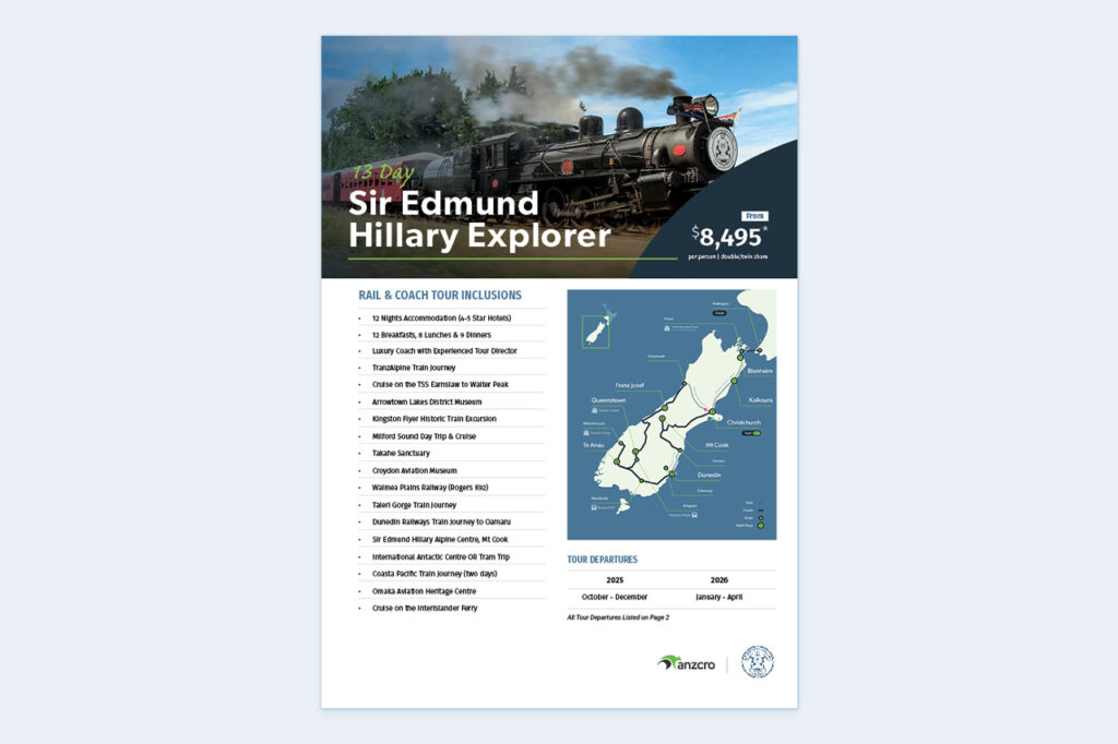 13 Day Sir Edmund Hillary Explorer | ANZCRO